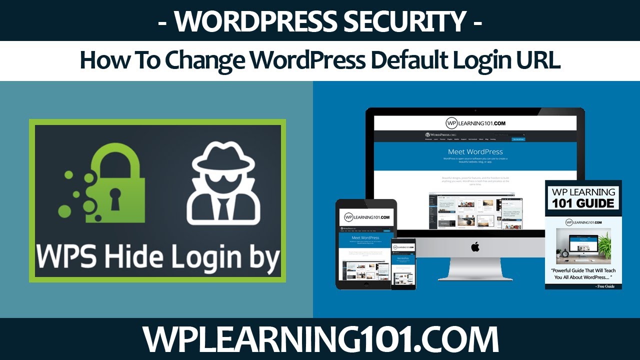 How To Change WordPress Default Login URL With WPS Hide Login WP Plugin (Step-By-Step Tutorial)