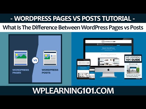 What Is The Difference Between WordPress Pages Vs Posts (Step By Step Tutorial)