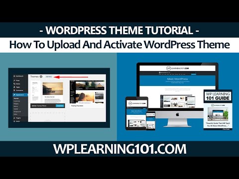 How To Upload And Activate WordPress Theme Tutorial For Beginners (Step By Step)