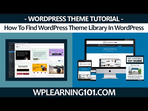 How To Find WordPress Theme Library In WordPress (Step By Step Tutorial)