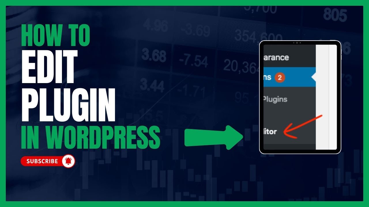 How To Edit Plugin In WordPress