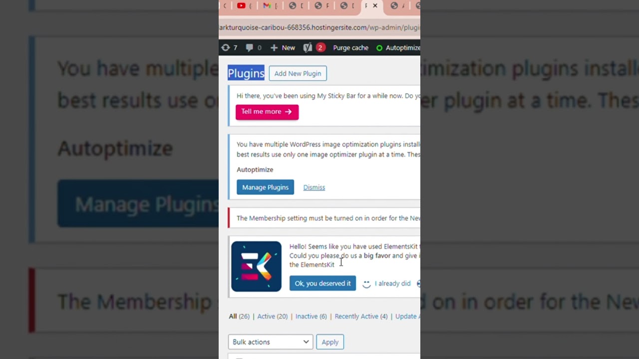 How To Use A Performance Plugin Dashboard In Wordpress