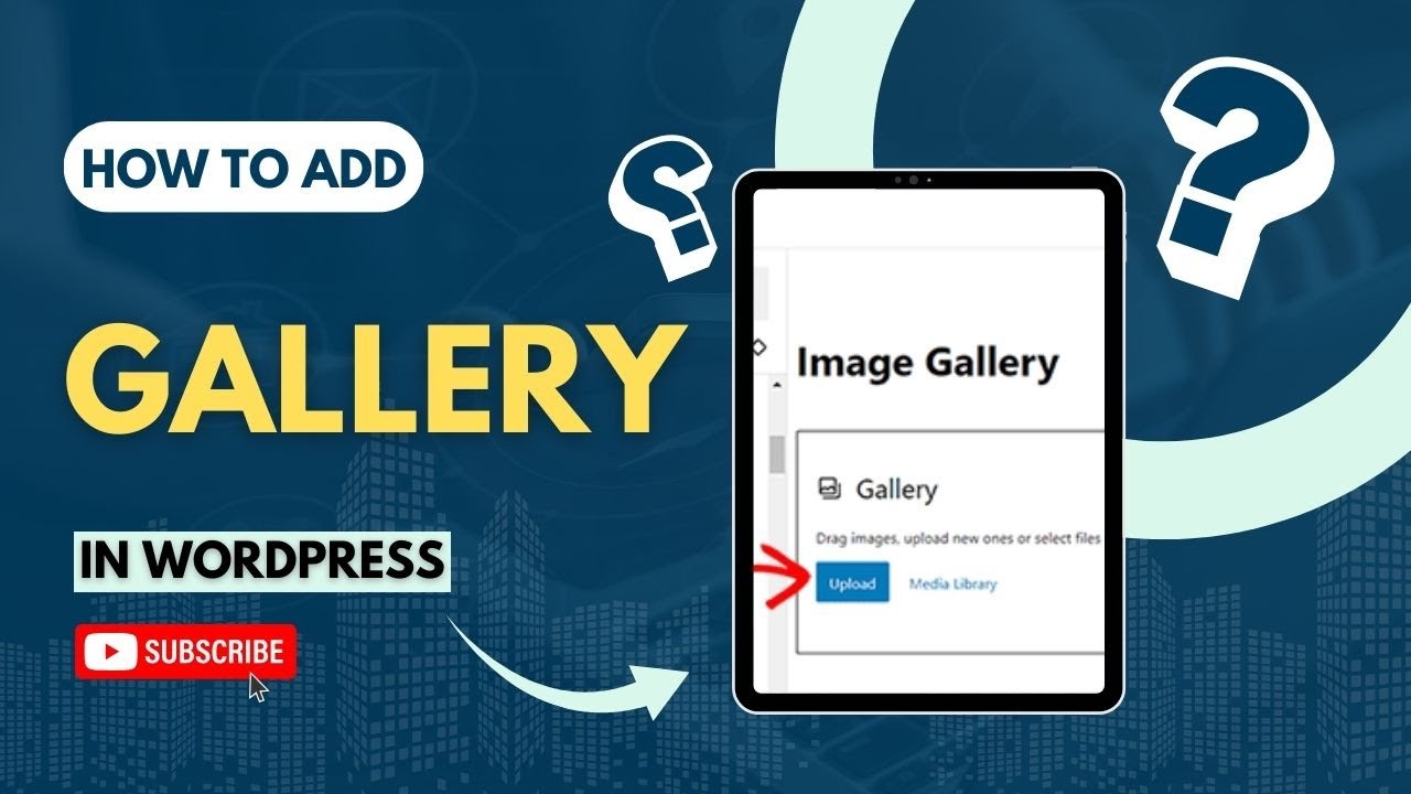 How To Add Gallery In WordPress