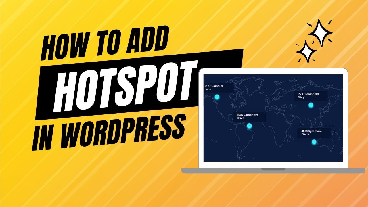 How To Add Hotspot In Wordpress